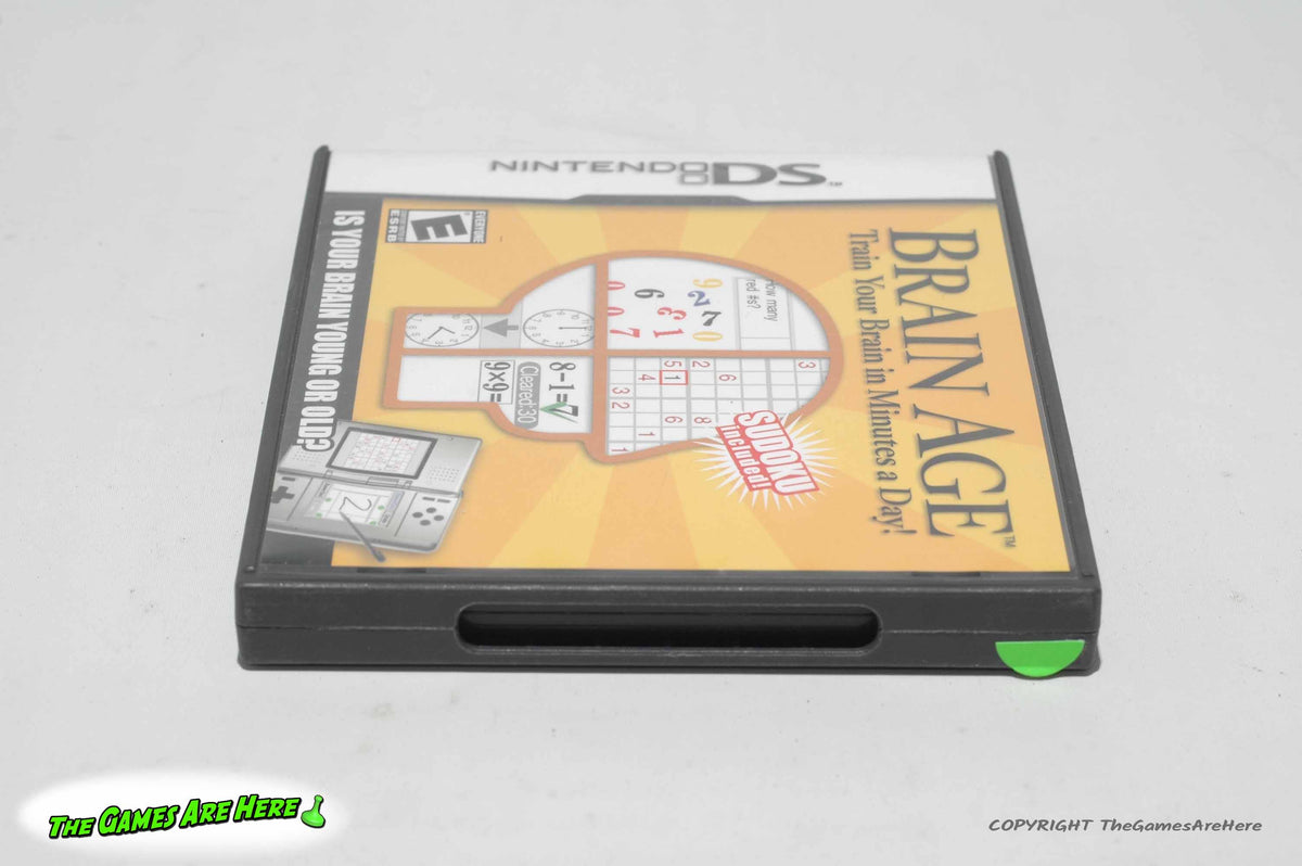 Brain Age - Nintendo DS, 2006 – The Games Are Here