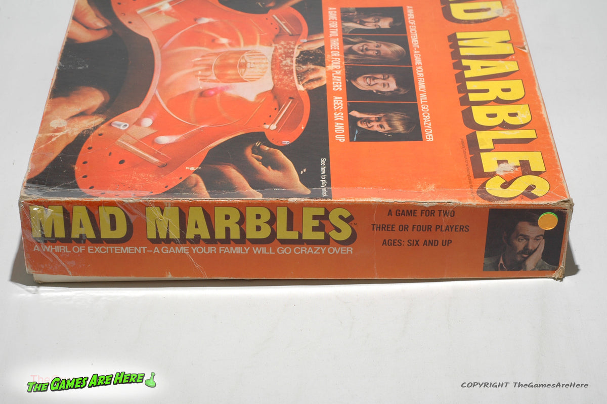 Mad Marbles Game - Lakeside 1970 w Box Wear – The Games Are Here