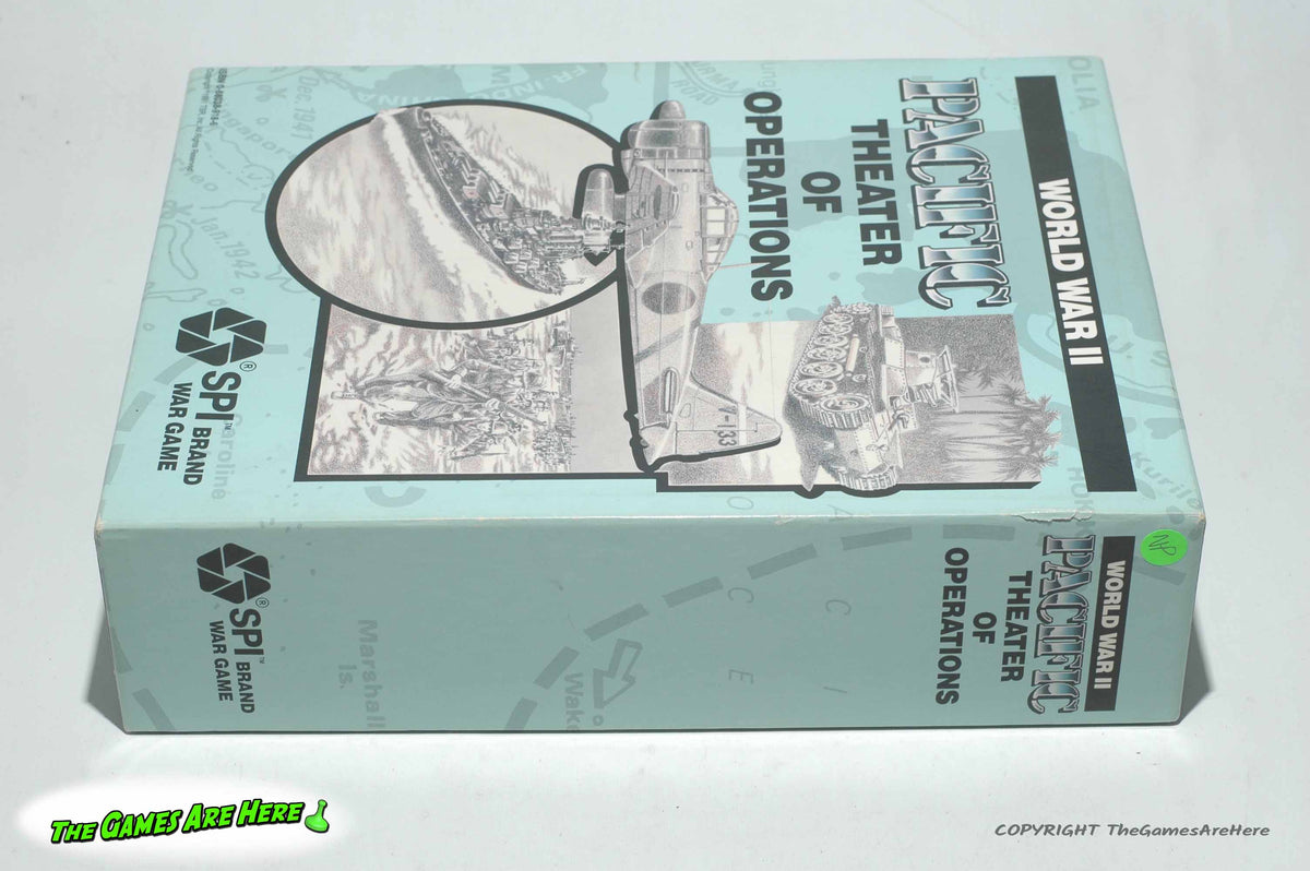 World War II: Pacific Theater of Operations - SPI 1991 Unpunched – The ...