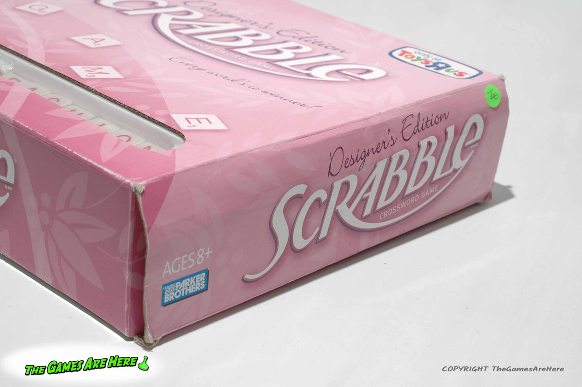 Scrabble Designer's Edition - Parker Brothers 2008 – The Games Are Here