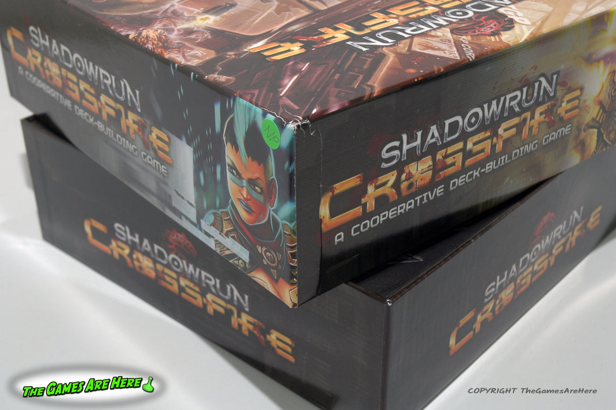 Shadowrun Crossfire Deck Building Game - Catalyst 2014 w New Parts – The Games Are Here