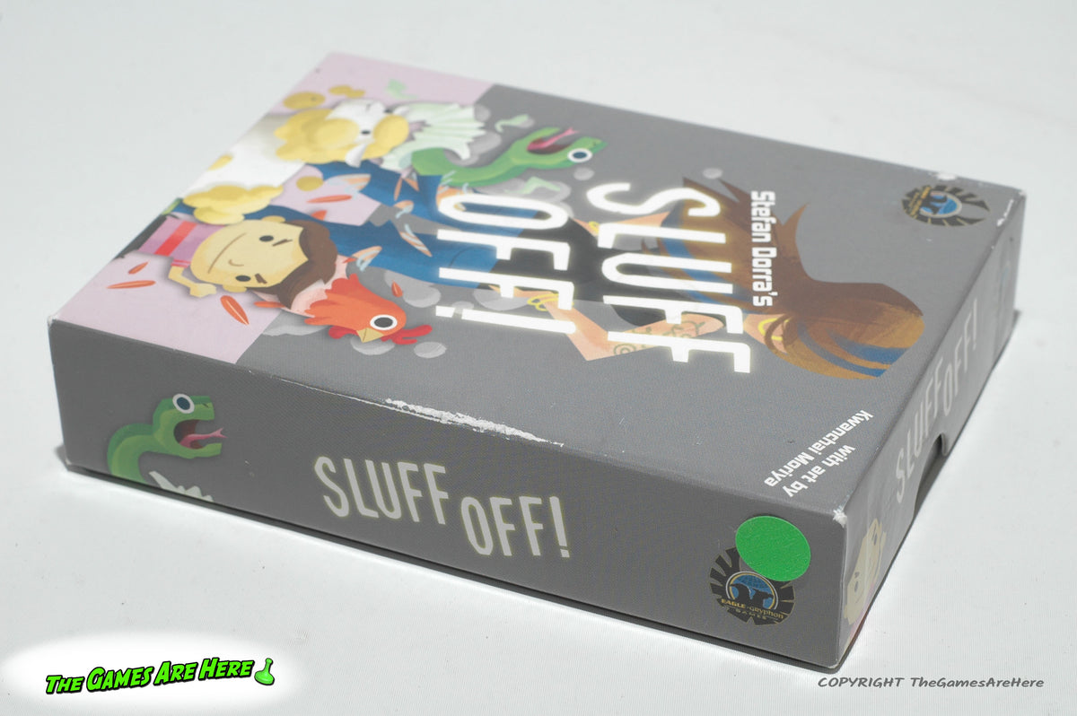 Sluff Off! Card Game - Eagle Gryphon Games 2017 w Box Wear – The Games Are Here