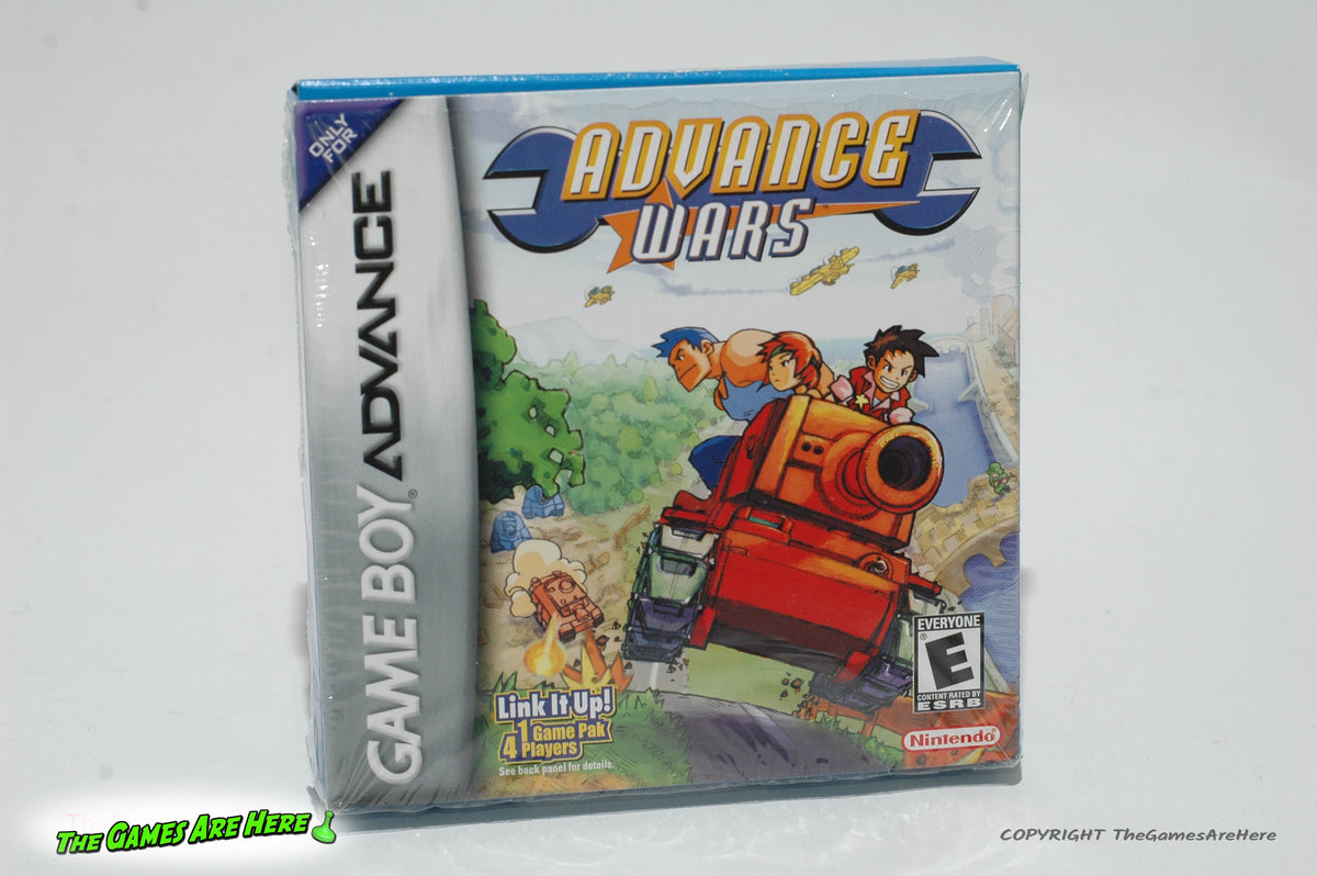 Advance Wars - Game Boy Advance, Nintendo 2001 – The Games Are Here