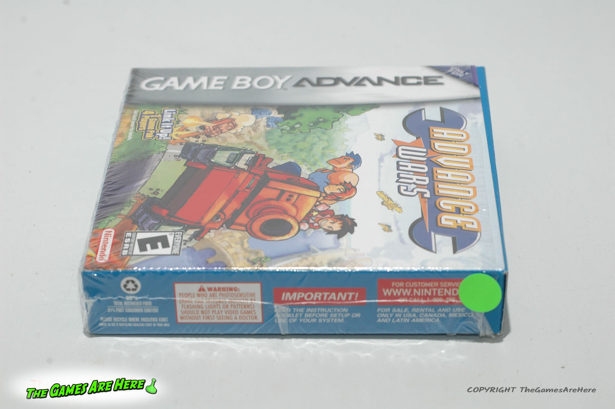 Advance Wars - Game Boy Advance, Nintendo 2001 – The Games Are Here