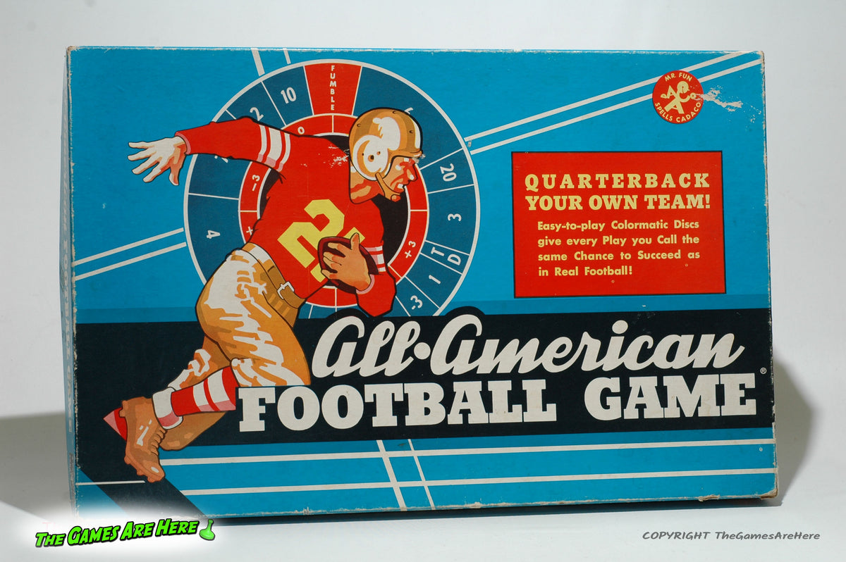 All American Football Game - Cadaco 1961 – The Games Are Here