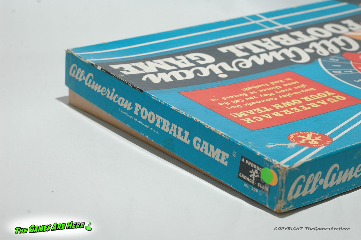All American Football Game - Cadaco 1961 – The Games Are Here