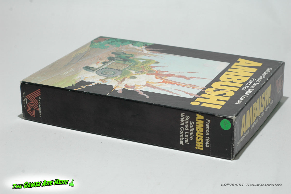 Ambush! Solitaire Squad Level WWII Combat Game - Victory Games Inc. 19 ...