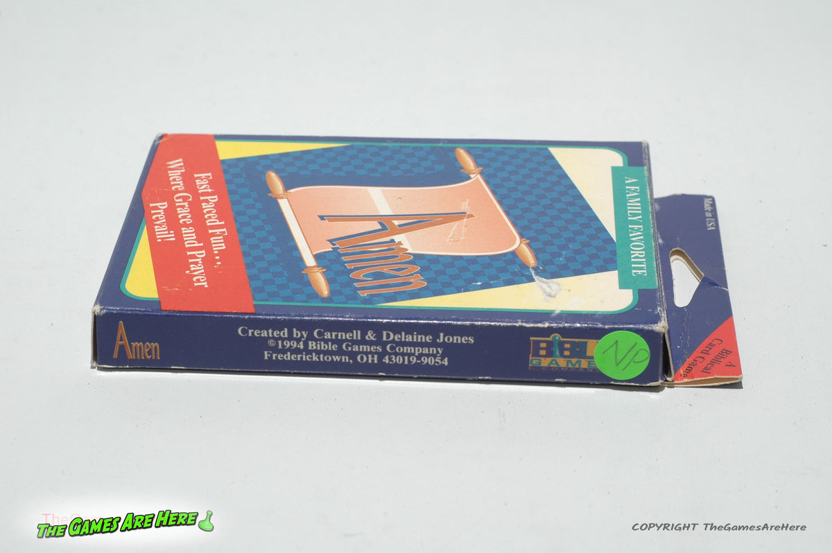Amen Card Game - Bible Games Company 1994 w New Cards – The Games Are Here