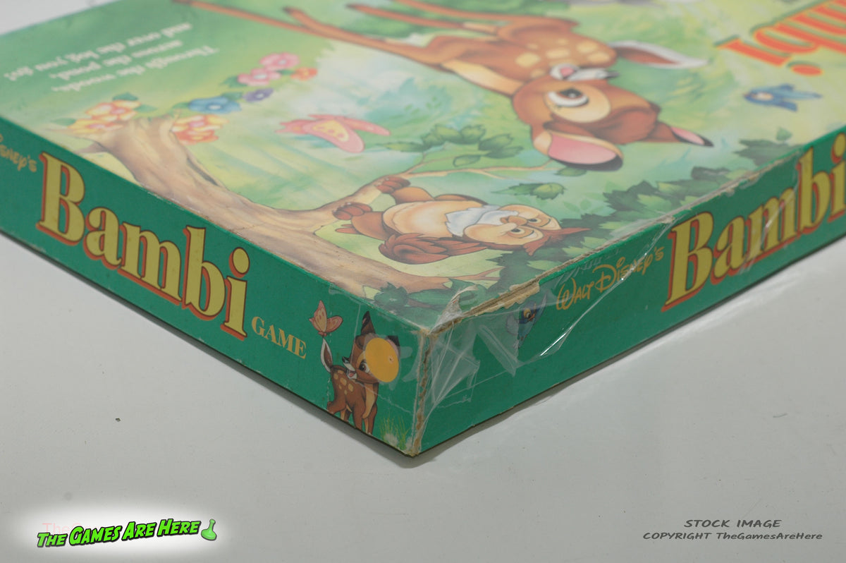 Walt Disney Bambi Game - Milton Bradley 1992 – The Games Are Here
