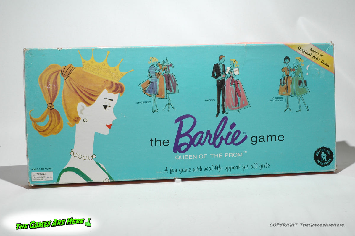 The Barbie Game Queen of the Prom Replica Edition - Mattel 2006 w Wear ...