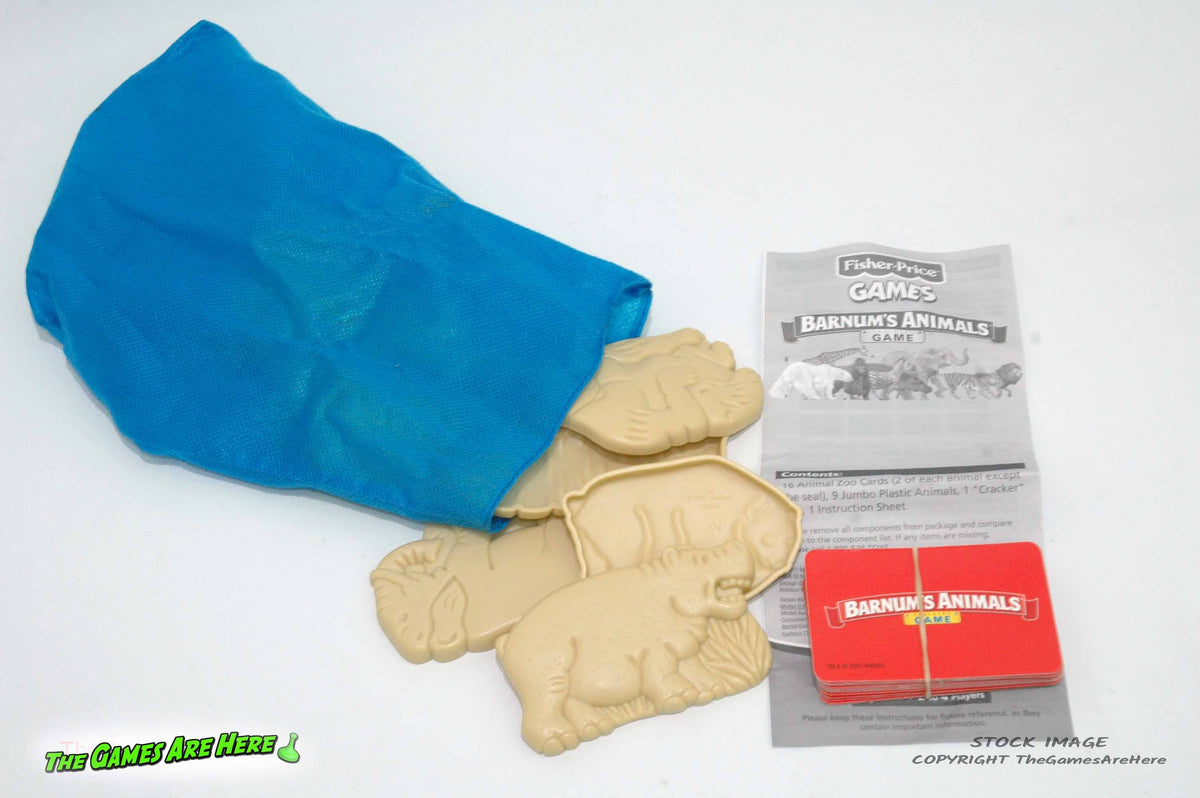 Barnum's Animal Cracker Game - Fisher Price Games 2001 – The Games Are Here