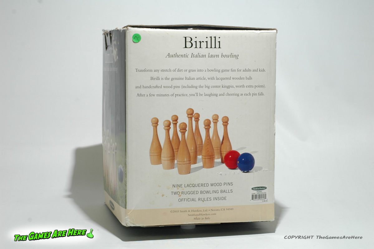 Birilli Italian Lawn Bowling Game - Smith & Hawken 2003 – The Games Are ...