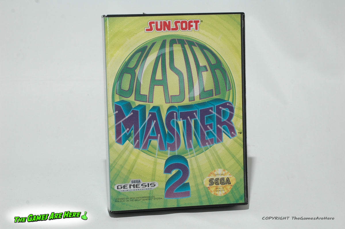 Blaster Master 2 - Sega Genesis, Sunsoft 1992 – The Games Are Here
