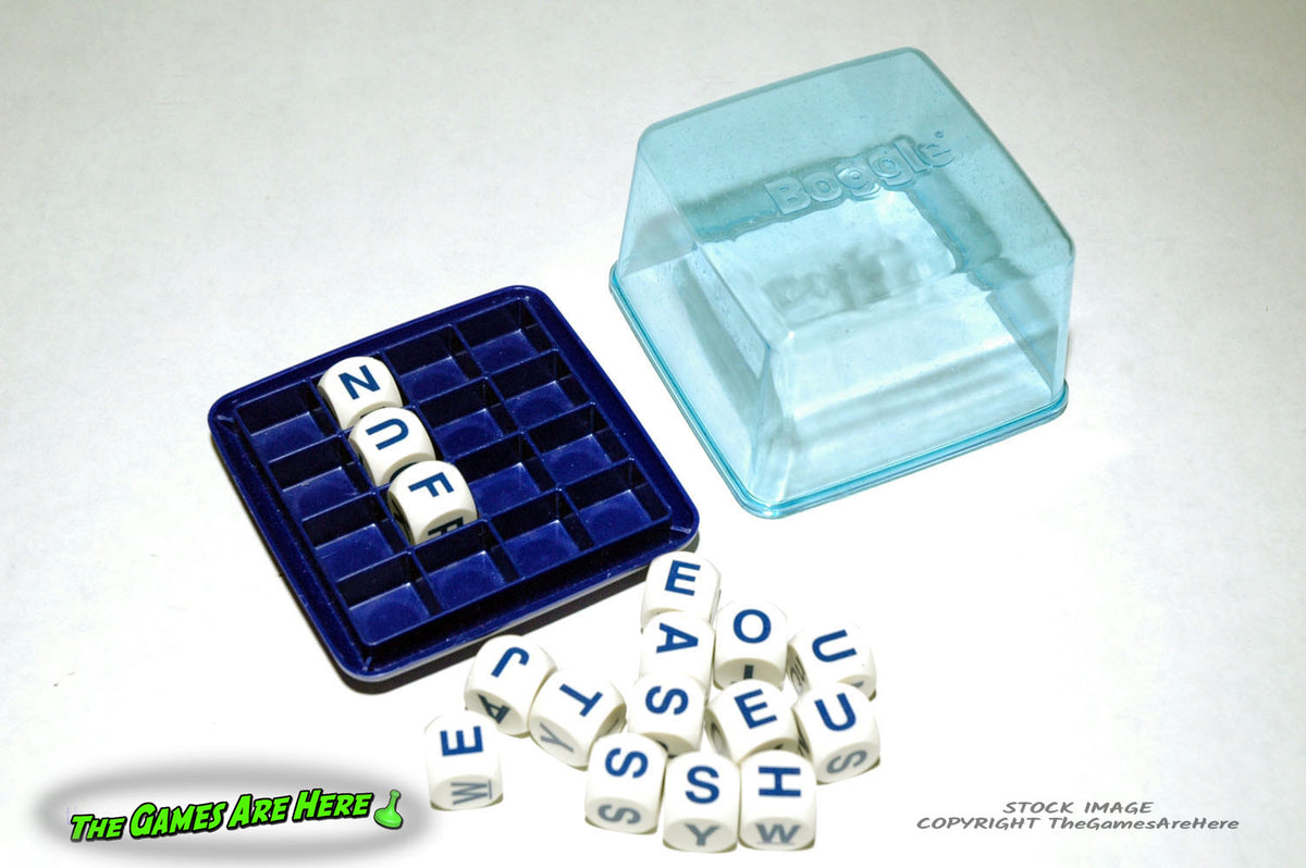 Boggle Hidden Word Game - Parker Brothers 1999 – The Games Are Here