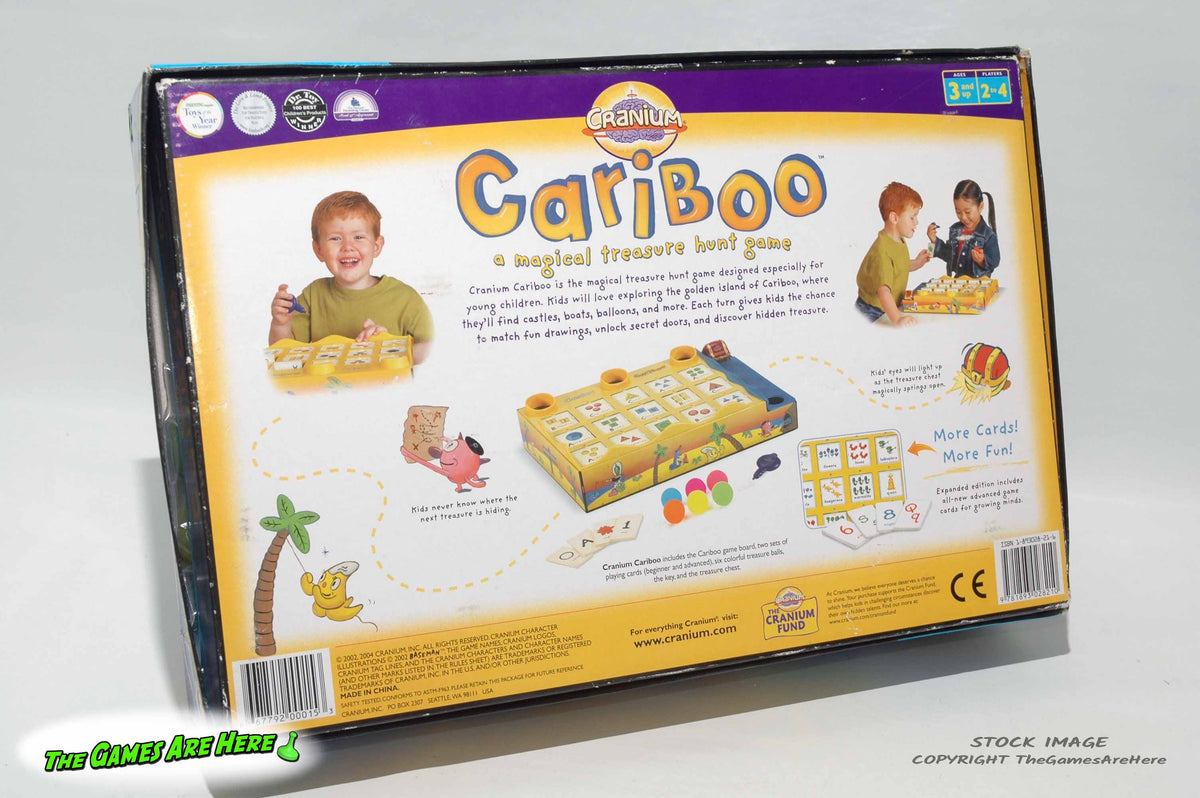Cranium Cariboo Expanded Edition Game - Cranium Inc. 2004 – The Games ...