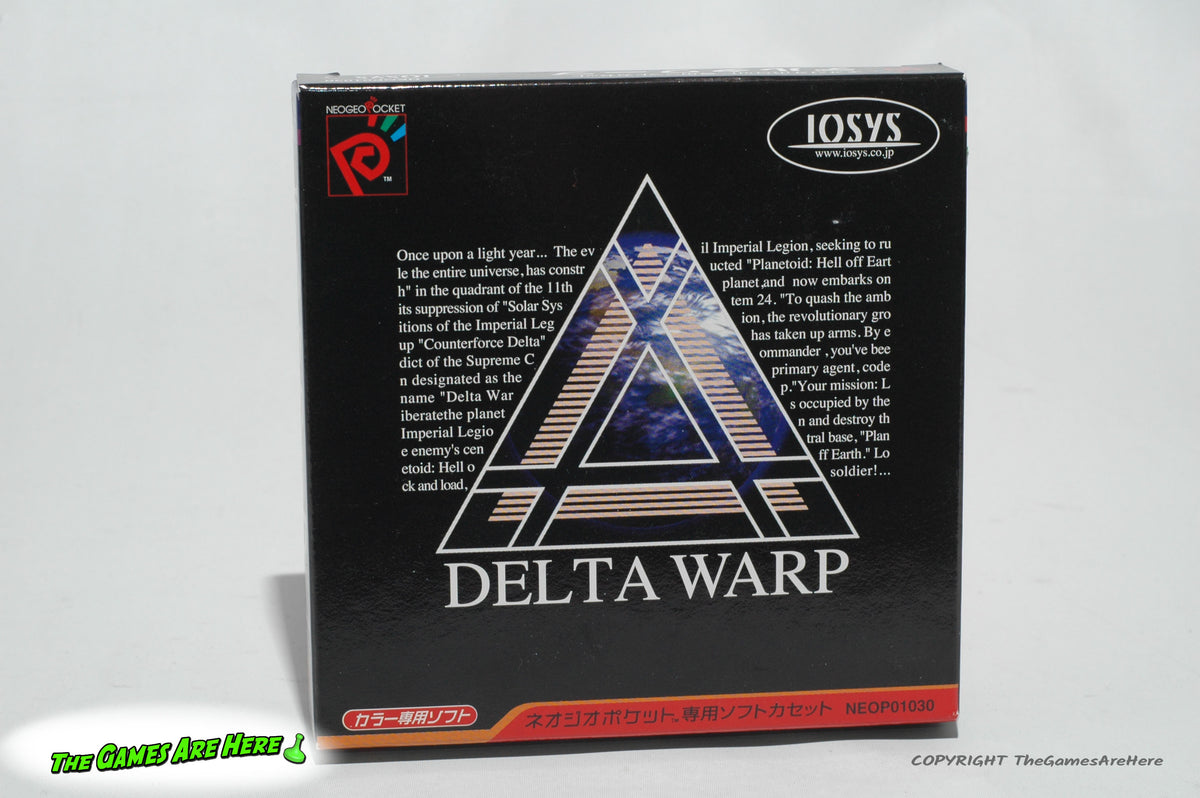 Delta Warp - Neo Geo Pocket, IOSYS 2000 – The Games Are Here