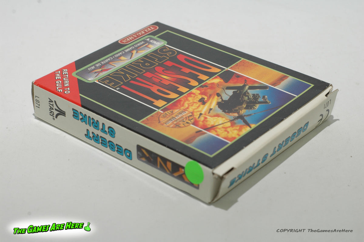 Desert Strike - Atari Lynx, Telegames 1992 – The Games Are Here