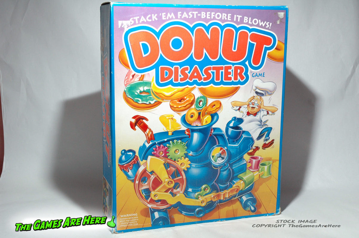 Donut Disaster Game - Parker Brothers 1992 Tested – The Games Are Here