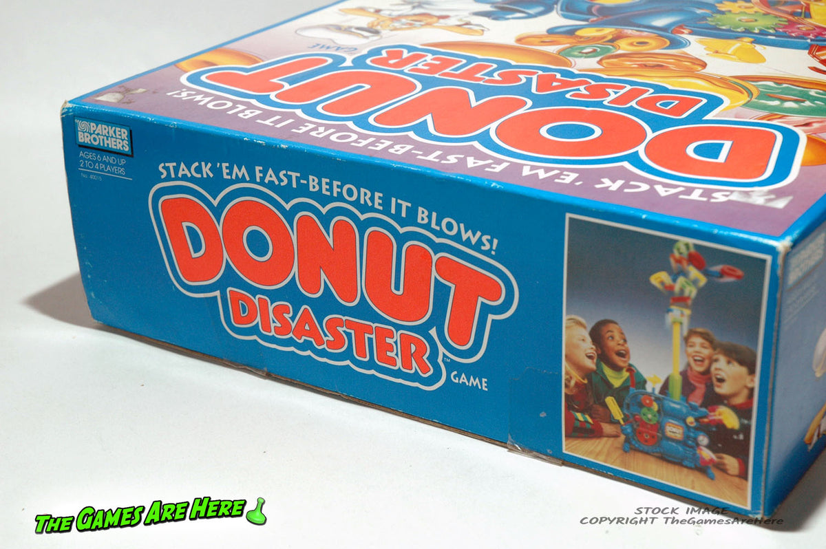 Donut Disaster Game - Parker Brothers 1992 Tested – The Games Are Here