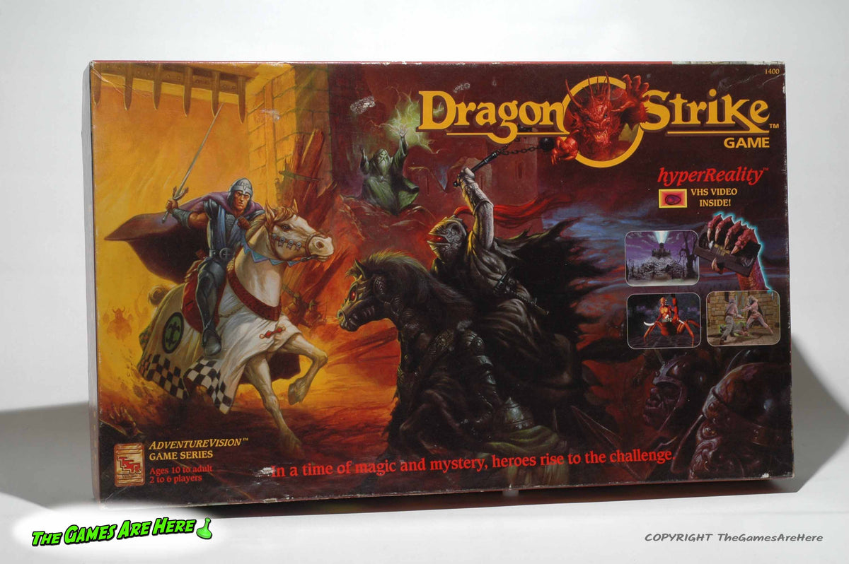 Dragon Strike VHS Game - TSR 1993 – The Games Are Here