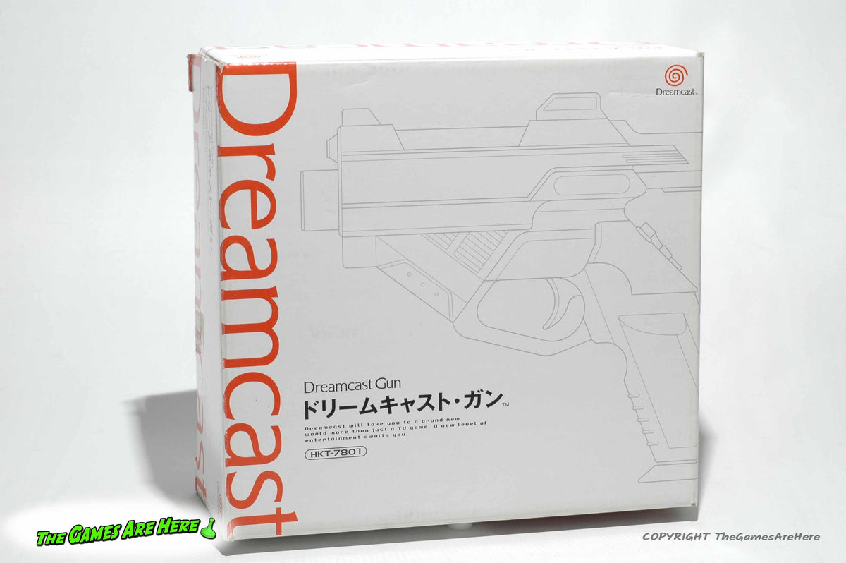Dreamcast Light Gun - Sega, 1999 HKT-7801 IMPORT – The Games Are Here