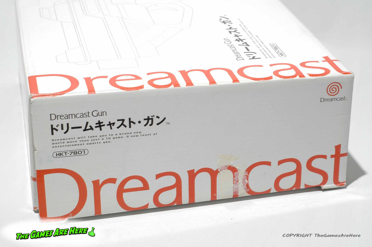 Dreamcast Light Gun - Sega, 1999 HKT-7801 IMPORT – The Games Are Here