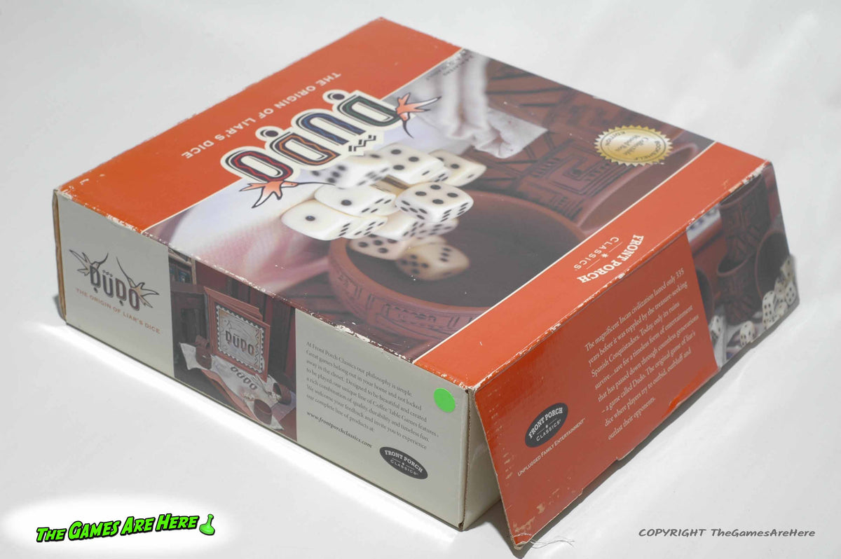 Dudo Liar's Dice Game - Front Porch Classics – The Games Are Here