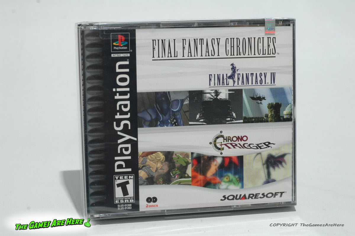 Final Fantasy Chronicles Black Label - Squaresoft 2001 Brand New – The ...