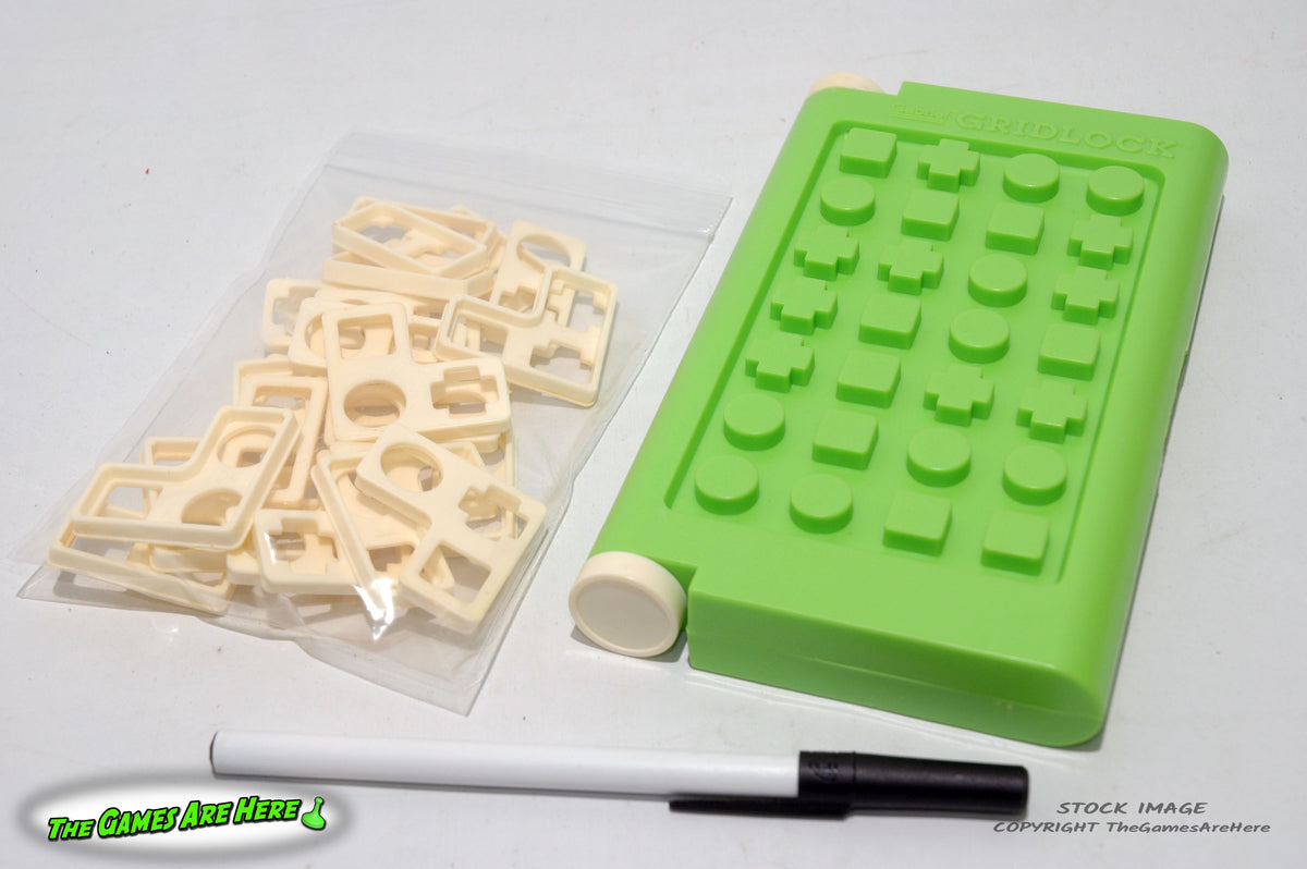 Gridlock Puzzle Game - Ideal 1981 w No Box – The Games Are Here