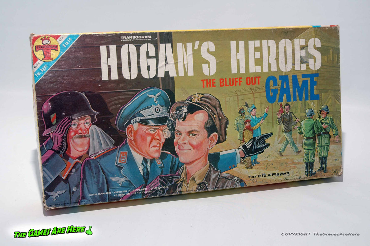 Hogan's Heroes the Bluff Out Game - Transogram 1966 – The Games Are Here