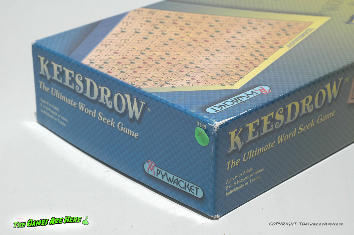 Keesdrow Word Seek Game - Pywacket 2005 – The Games Are Here