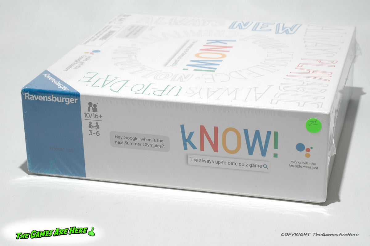 Know! the Always Up to Date Quiz Game - Ravensburger 2019 Brand New ...