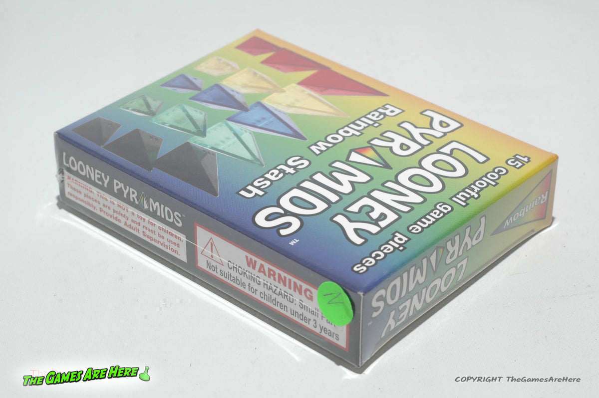 Looney Pyramids Rainbow Stash - Looney Labs Brand New – The Games Are Here