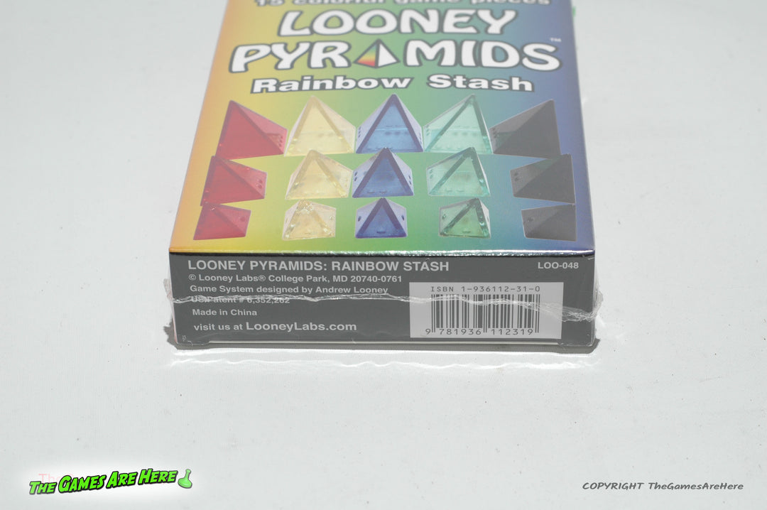 Looney Pyramids Rainbow Stash - Looney Labs Brand New – The Games Are Here