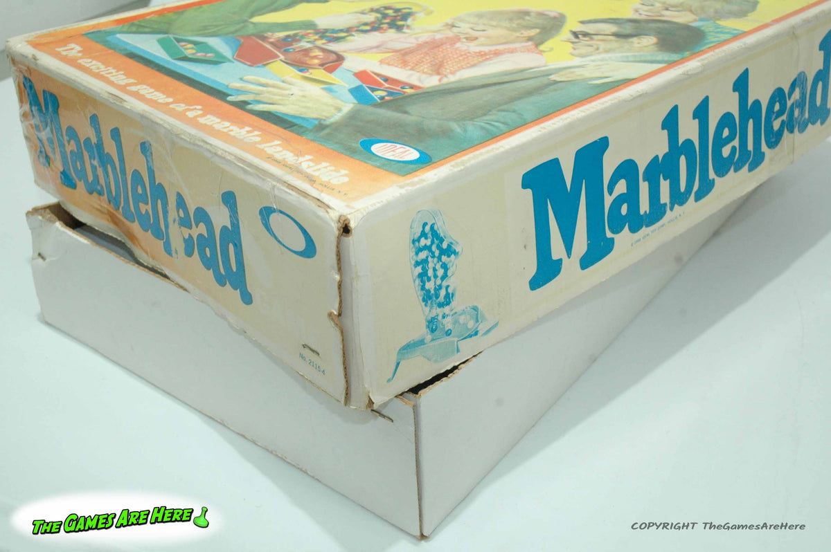 Marble Head Game - Ideal 1969 w Some Replacement Marbles – The Games ...