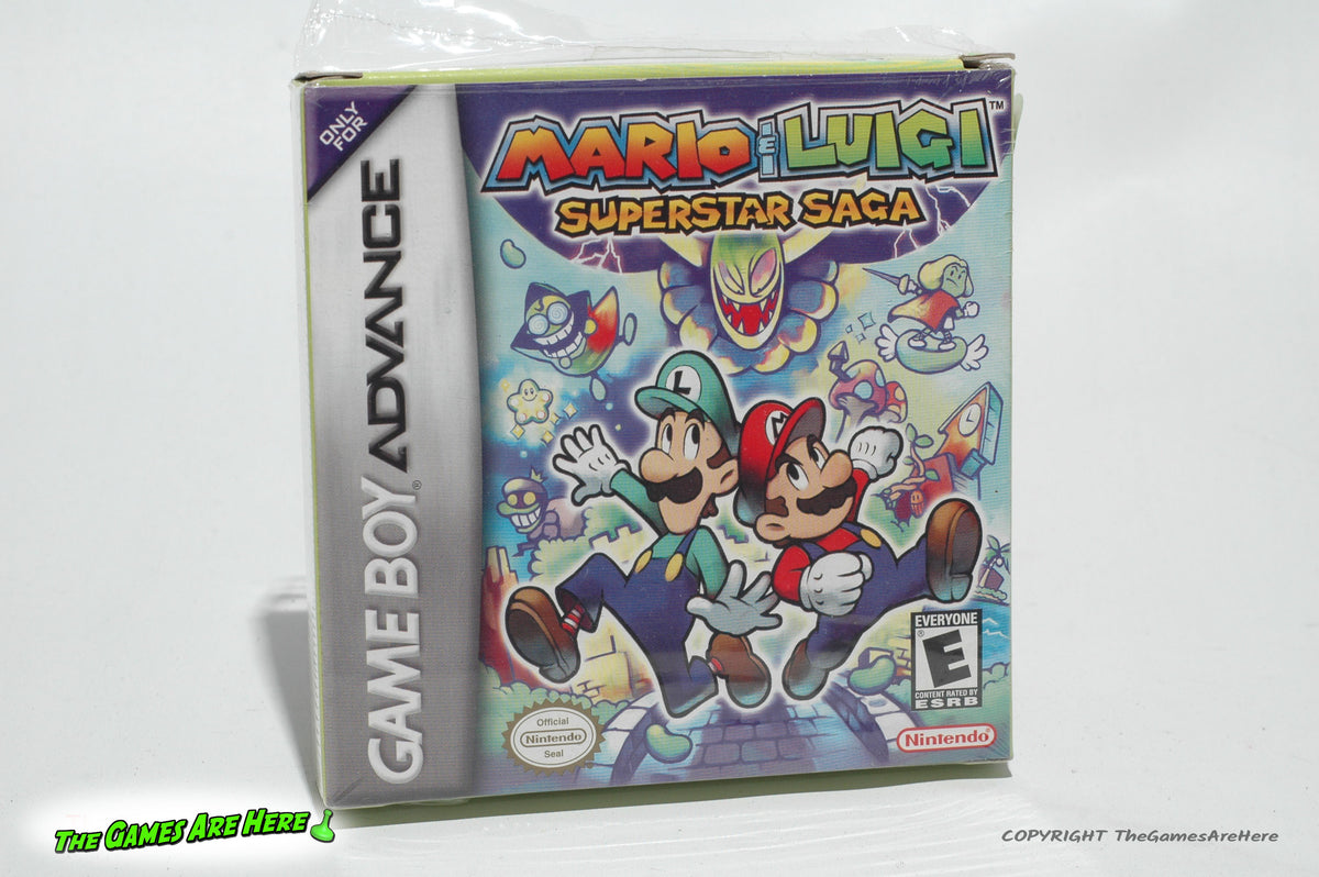 Mario & Luigi Superstar Saga - Game Boy Advance, Nintendo 2003 – The ...