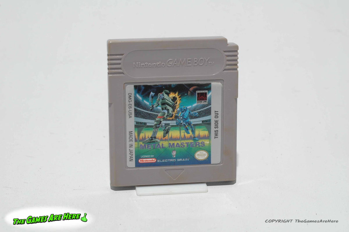 Metal Masters - Nintendo Game Boy, Elector Brain 1993 Cart Only – The ...