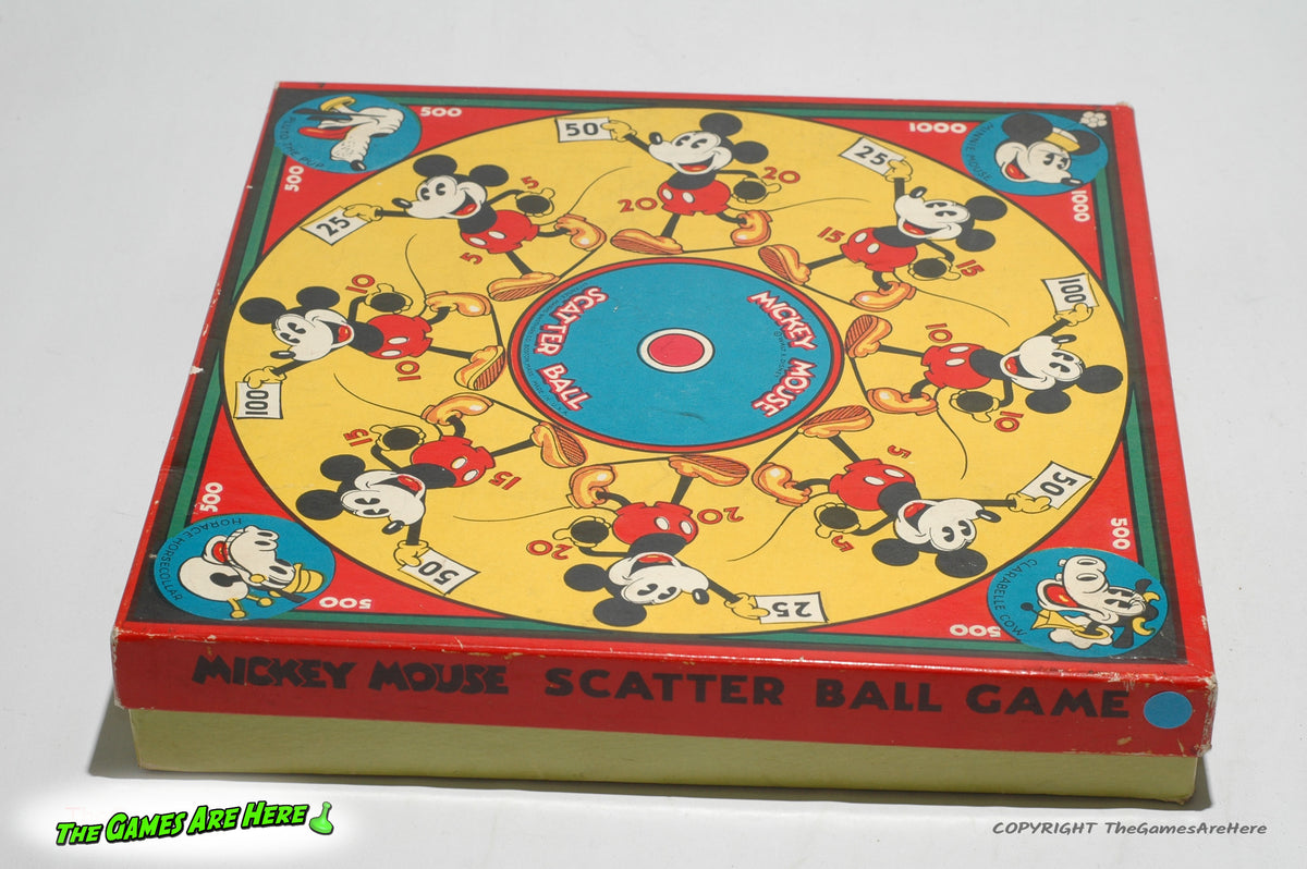 Mickey Mouse Scatter Ball - Marks Brothers Co. Circa 1934 – The Games ...