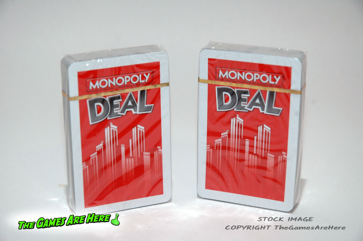 Monopoly Deal Card Game - Parker Brothers 2008 w New Cards – The Games ...