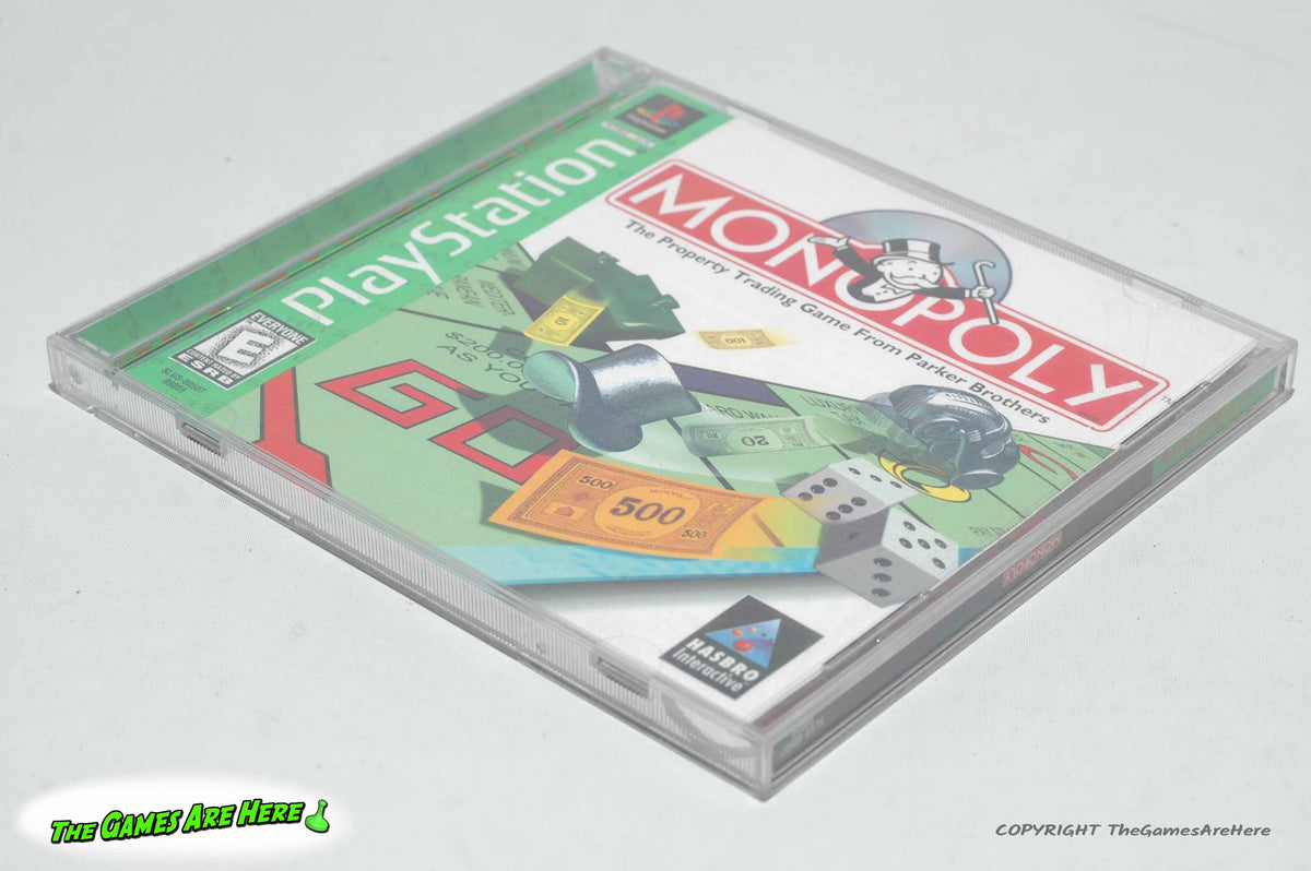 Monopoly Greatest Hits - Sony Playstation 1, Hasbro 1997 – The Games ...