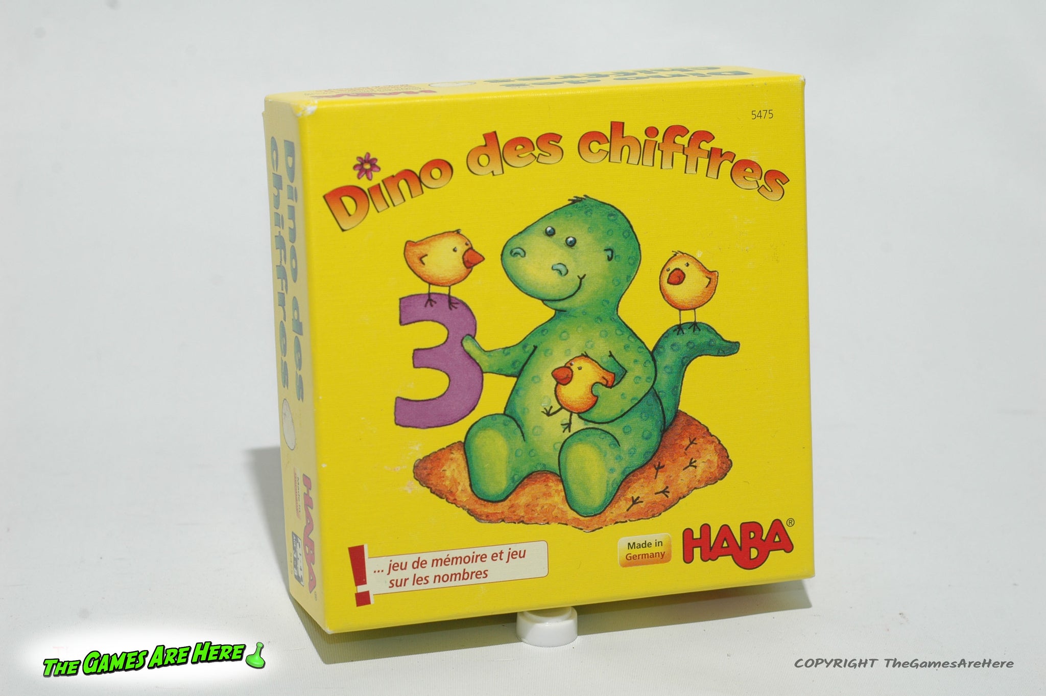 Dino Des Chiffres (Number Dinosaur Game) - Haba – The Games Are Here