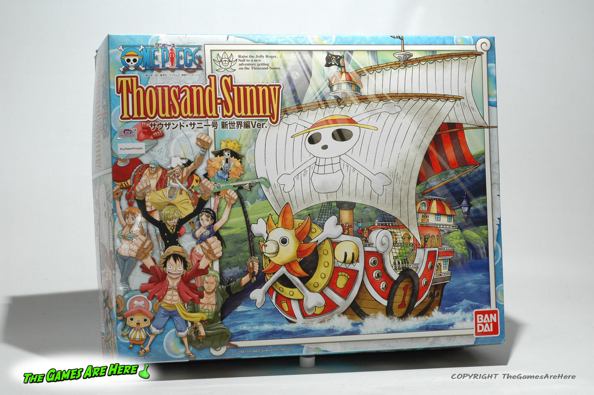 One Piece Thousand Sunny Model - Bandai 2011 IMPORT Brand New – The ...