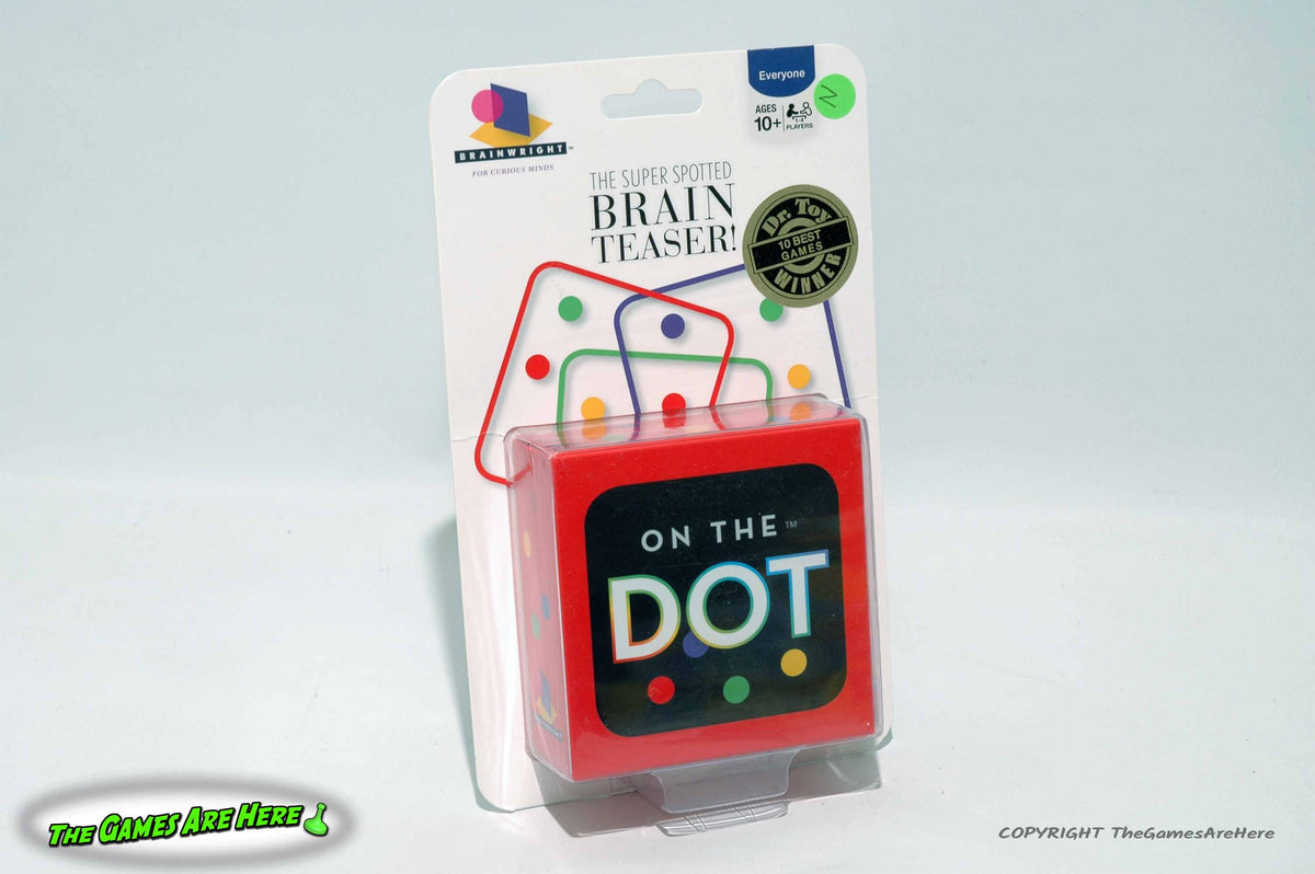 On the Dot Brain Teaser - Brainwright 2012 Brand New – The Games Are Here