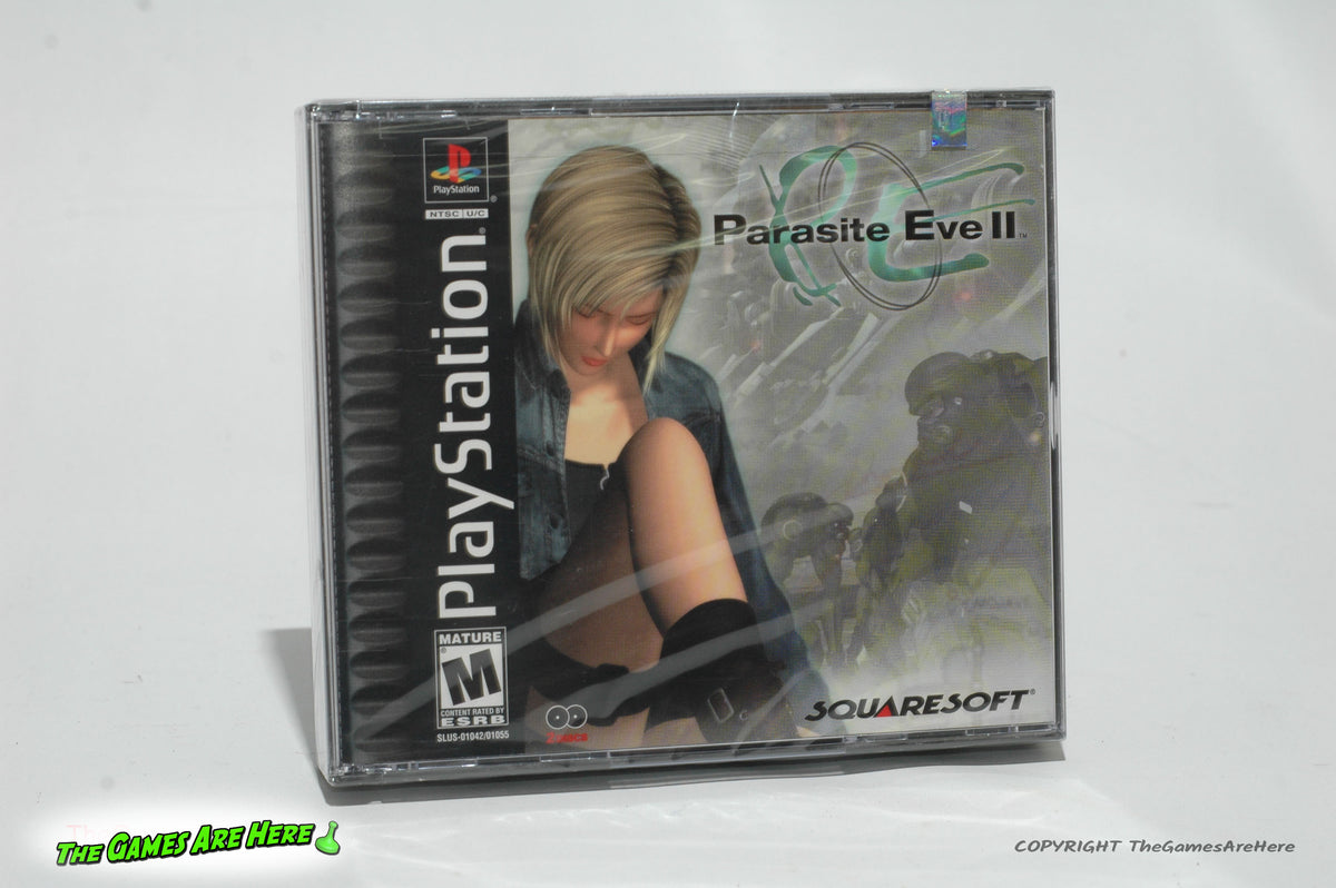 Parasite Eve II - Sony Playstation, Squaresoft 2000 Brand New – The ...