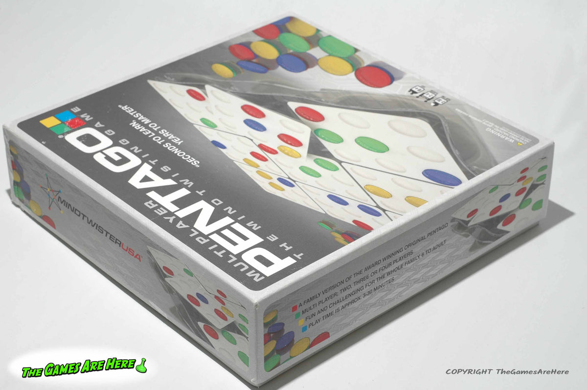 Pentago Multiplayer Version - Mindtwister USA 2005 w Box Wear – The ...