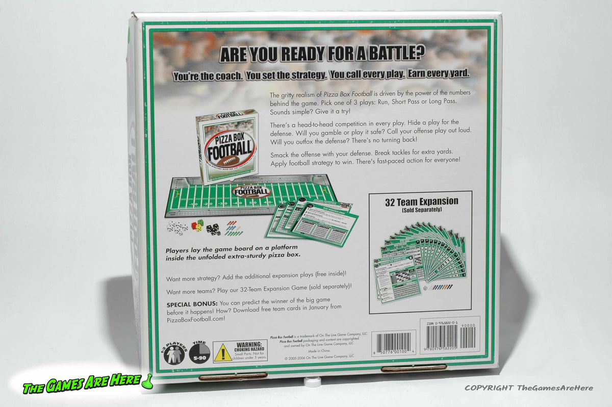 Pizza Box Football - On the Line 2006 – The Games Are Here