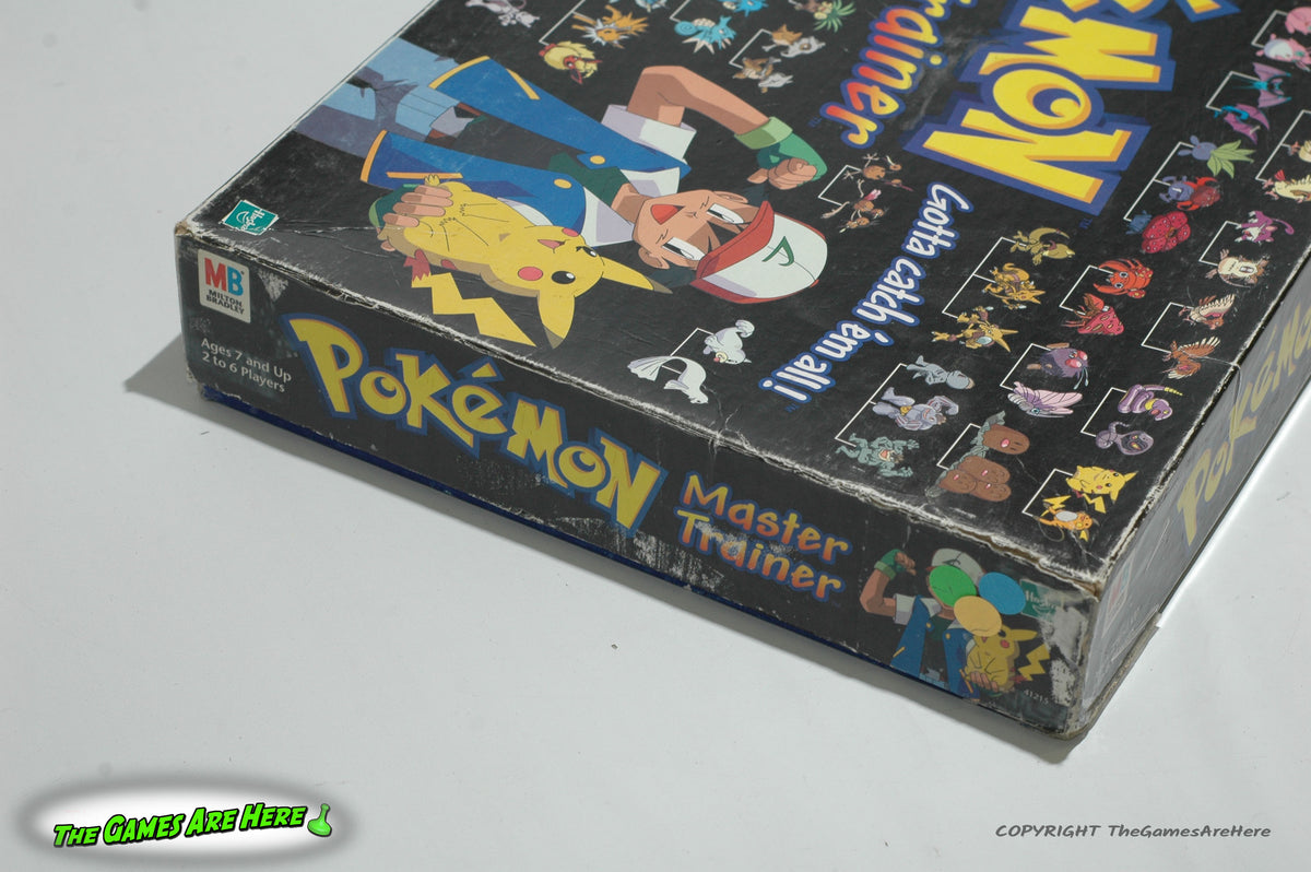 Pokemon Master Trainer Game - Milton Bradley 1999 – The Games Are Here