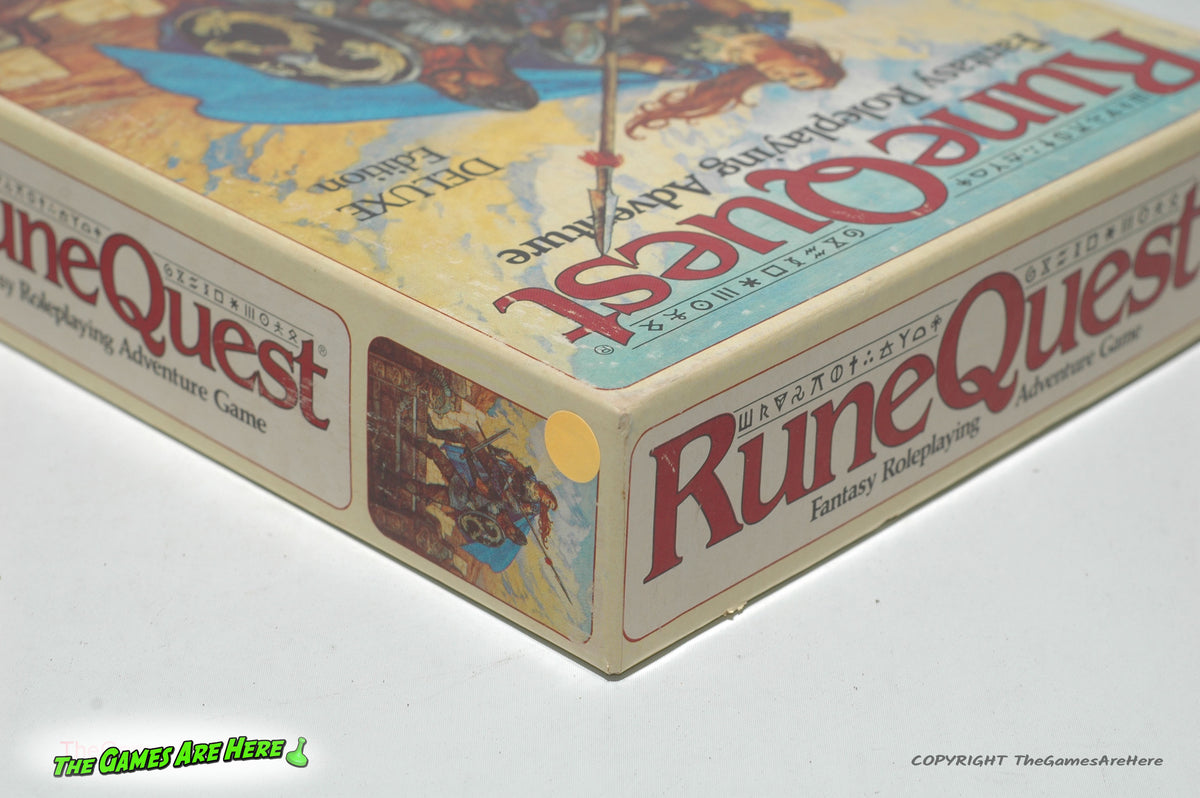 RuneQuest Fantasy Roleplaying Adventure Deluxe Edition - Avalon Hill 1 ...