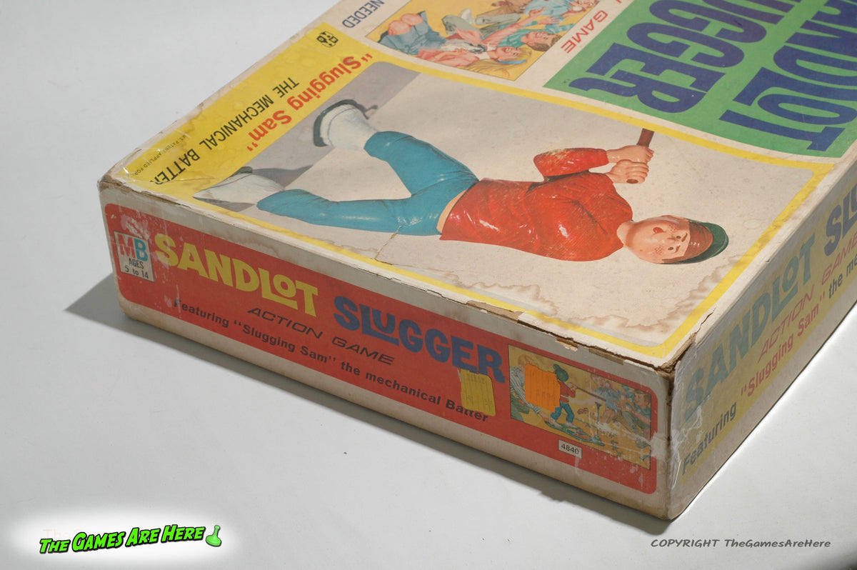 Sandlot Slugger Game - Milton Bradley 1968 – The Games Are Here