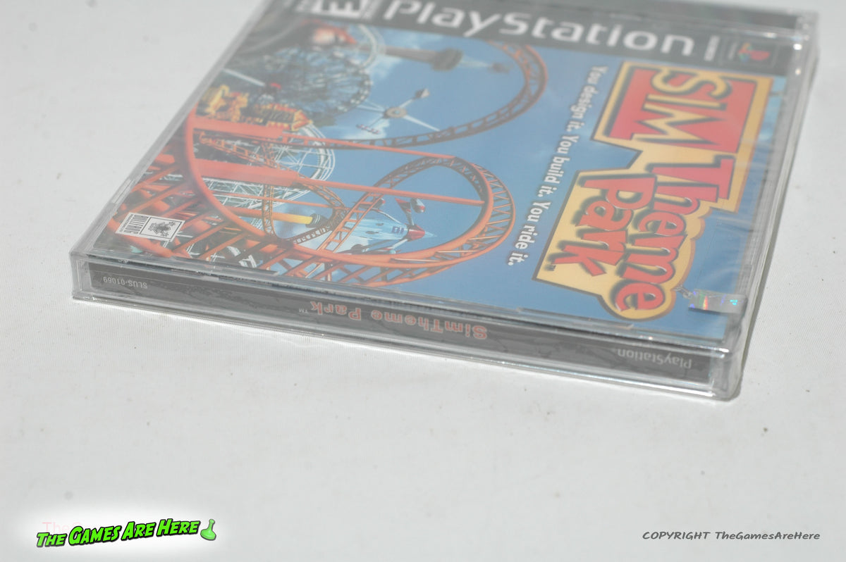 Sim Theme Park - Sony Playstation One, Electronic Arts 2000 Brand New ...